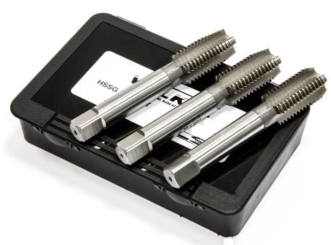 M6 x 1 SERIAL HAND TAP SET HSS-Co - METRIC HAND TAPS at Carbide NZ